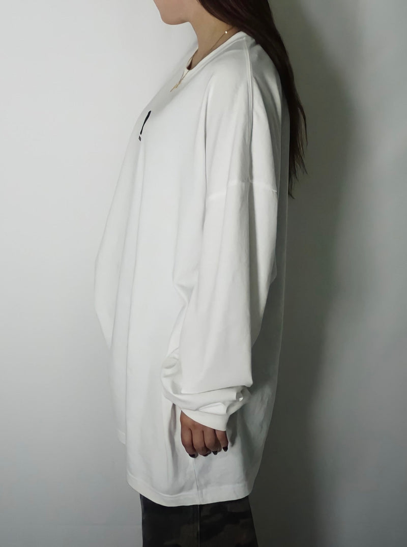 BB original over tee（BLACK刺繍） – ANIEND